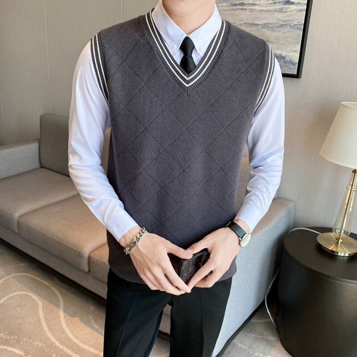 How to Style Sweater Vest for Men (With Pictures) – Shoeuphoria Store